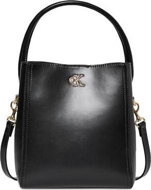 Calvin Klein Ck Bucket with Strap YIQ - Black CK Light Gold One Size