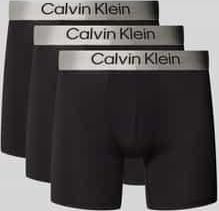 Calvin Klein Underwear Trunk mit elastischem Label-Bund im 3er-Pack