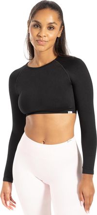 Smilodox Longsleeve Damen Bethy, Seamless Cropped, elastisch und atmungsaktiv, kurzer Schnitt für Bewegungsfreiheit, Trainingsshirt, strapazierfähig und komfor