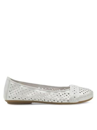 Rieker Ballerinas 41430-90 Silberfarben