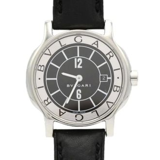 Bulgari Montre Pre-owned St29S - Femme - Pre-owned - Noir - Taille: ONE Size