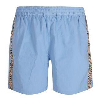 Burberry Homme, Maillots de bain, Bleu, Taille: L Beach Shorts