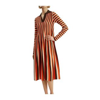 La DoubleJ Roman Holiday Strickkleid - - Dresses - Damen - Mehrfarbig - L