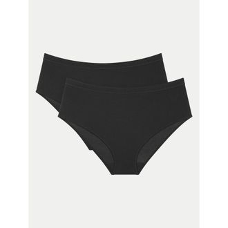 Triumph Klassische Pantys mit hohem Bund-Set Sense Of Modal 10224762 Schwarz