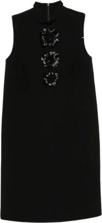 Max Mara Femme, Robes, Noir, Taille: 36 FR Robes Courtes