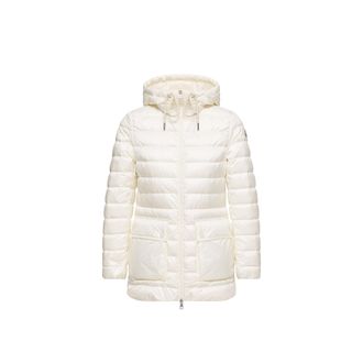 Moncler Moncler Doudoune Courte Jasmin, Femme, Blanc, Taille: 00