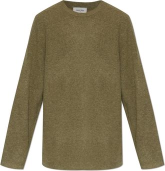 American Vintage Homme, Pulls, Vert, Taille: XL Damsville Crew Neck Sweater