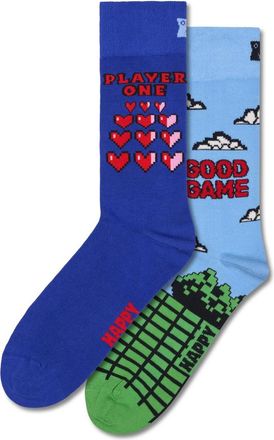Happy Socks 2er-Pack Socken mit verschiedenen Motiven und Stretch, X-Mas in