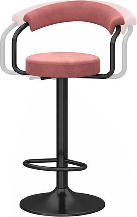 Generic Drehbare Barhocker aus Samt, h&ouml;henverstellbar, Tresenhocker, Barst&uuml;hle f&uuml;r die Fr&uuml;hst&uuml;cks- und K&uuml;chenbar, Belastbarkeit 136 kg
