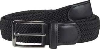 Howard London Geflochtener G&uuml;rtel Marvin - - Accessories - Herren - Schwarzk - 95 CM