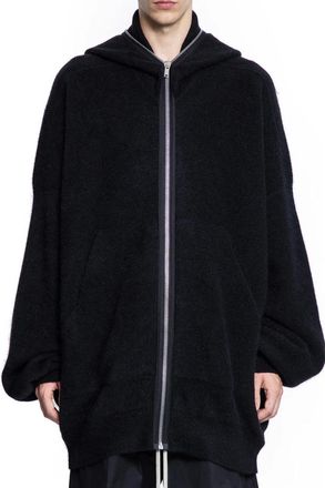 Rick Owens Homme, Pulls, Noir, Taille: M Gimp Sweat à capuche