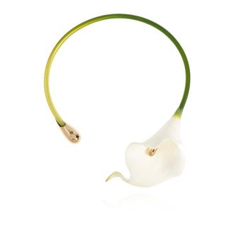 Cult Gaia Femme, Accessoires, Vert, Taille: ONE Size Choker Calla