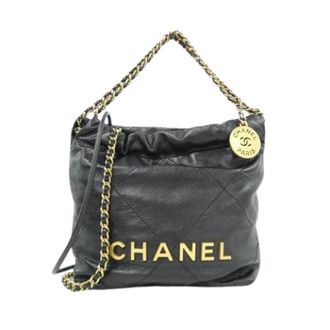 Chanel Pre-owned 22 Kalb Schultertasche - - Pre-owned - Damen - Schwarzk - ONE SIZE