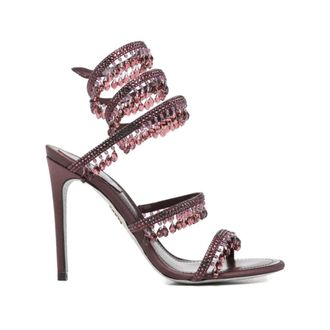 Rene Caovilla Femme, Chaussures, Rouge, Taille: 38 EU Chaussures Caovilla
