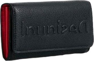 Desigual Womens Mone_Half Logo MARIONA Reisezubehör-Brieftasche, Black