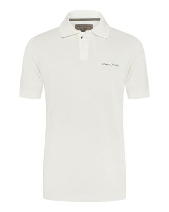 Marc O'Polo DFB Travel Collection Strick-Poloshirt mit Druckknopfleiste in