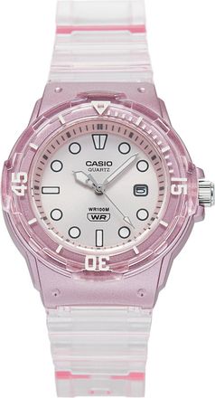 Casio Uhr Casio Lady Translucent LRW-200HS-4EVEF Rosa