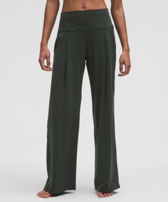 lululemon Pantalon Align Palazzo Standard pour Femmes - Vert - Taille 10