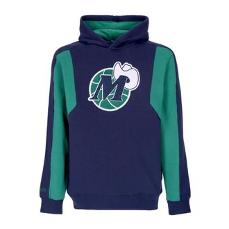 Mitchell & Ness NBA Color Blocked Hoodie Hardwood Classics - - Sweatshirts & Hoodies - Herren - Blau - XL