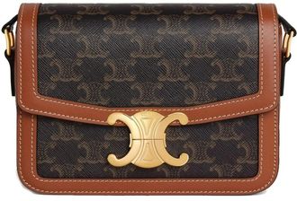 Celine Crossbody Bags - Celine Teen Triomphe Bag - Gr. unisize - in Braun - f&uuml;r Damen