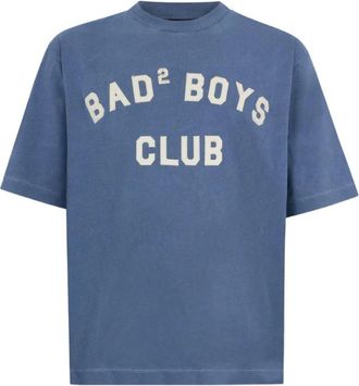 Dsquared2 Homme, Tops, Bleu, Taille: XL T-shirt Bad Boys Club