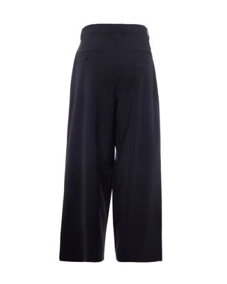 Max Mara Womens Palazzo Trousers Taro Anthracite