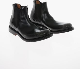 Churchs Chelsea-Stiefeletten WELLS aus recyceltem Leder im Used-Look Churchs