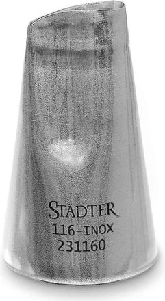Städter 231160 Tülle, Edelstahl, Silber, 14mm