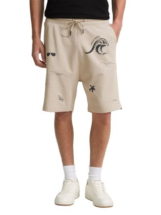 Tom Tailor Herren 1047022 Bermuda Sweatpants Shorts, 11754-Light Dove Grey, L