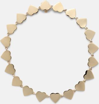 Sydney Evan Armband Pure Heart Eternity aus 14kt Gelbgold