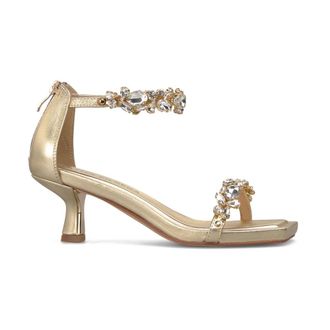 Alma En Pena Alma EN Pena, Femme, Chaussures, Jaune, Taille: 42 EU Sandale Orn&eacute;e de Strass