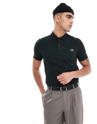 Fred Perry Polo - Vert for&ecirc;t