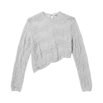 Charo Ruiz Ibiza Asymmetrisches Oberteil - - Tops - Damen - Grau - L
