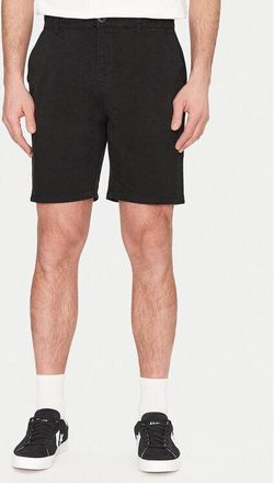Resteröds Stoffshorts Chin 55251 6410 Schwarz Regular Fit
