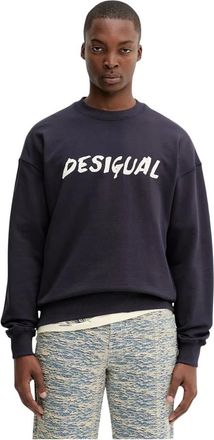 Desigual Homme, Sweatshirts et sweats &agrave; capuche, Bleu, Taille: L SweaT-shirts