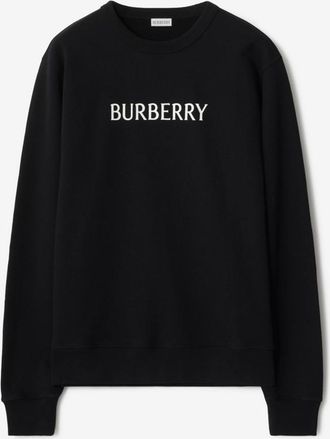Burberry Sweat-shirt en coton &agrave; logo, Size: XXL