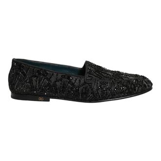 Dolce & Gabbana Loafers Dress Schuhe - - Shoes - Herren - Schwarzk - 43 EU