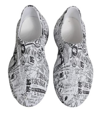 Dolce & Gabbana Mens Daymaster Sneaker White Calf Leather