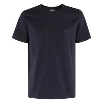 Dondup Regular-Fit Rundhals-T-Shirt - - Tops - Herren - Blau - S