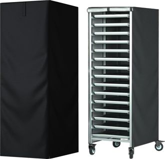 Generic Brotschrankabdeckung | Wasserdichter Backständer Schutz - Brotregal Hülle mit Hoher Dichte für Flur Balkon Keller Schlafzimmer Diele Garage