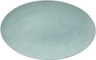 SELTMANN WEIDEN 001.743862 Servierplatte oval, 40.3 x 25.8 x 2.5 cm, Türkis