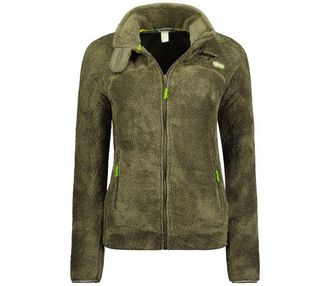 Geographical Norway Fleecejacke Warme &Uuml;bergangsjacke Uplenco (1-St) bequeme Damenjacke aus weichem Fleece Gr&ouml;&szlig;e S bis 7XL