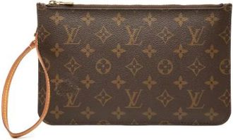 Louis Vuitton Pre-owned Pochette en toile Monogram - Femme - Pre-owned - Brun - Taille: ONE Size