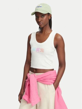 Billabong Top Block Party EBJZT00442 Wei&szlig; Regular Fit
