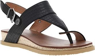 Chattawak Femme 13BOKSNOIR41 Sandale à Talon, Noir, 41 EU