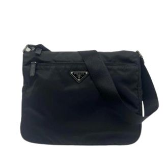 Prada Sac bandouli&egrave;re en nylon Pre-owned (Vintage Crossbody) - Femme - Pre-owned - Noir - Taille: ONE Size