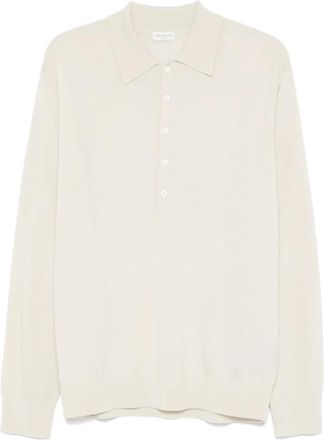 Dries Van Noten Homme, Tops, Beige, Taille: XL Polo