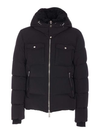 Moorer Blouson Rembourr&eacute; - Noir