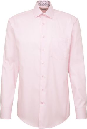 Seidensticker Herren Business Hemd Regular Langarm Kentkragen Bügelfrei 100% Baumwolle