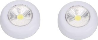 Artibetter 2st&uuml;cke Led Touch Lampe Kabelloses Notlicht F&uuml;r Schr&auml;nke Und Nachttische Selbstklebend Batteriebetrieben Aaa Nicht Enthalten F&uuml;r Werkst&auml;tten K&uuml;chen Un